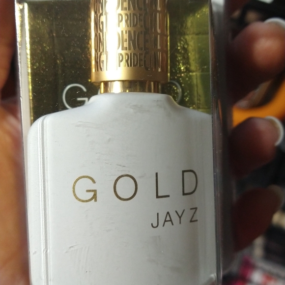jayz gold | Other | Jayz Gold Mens Cologne White And Gold | Poshmark
